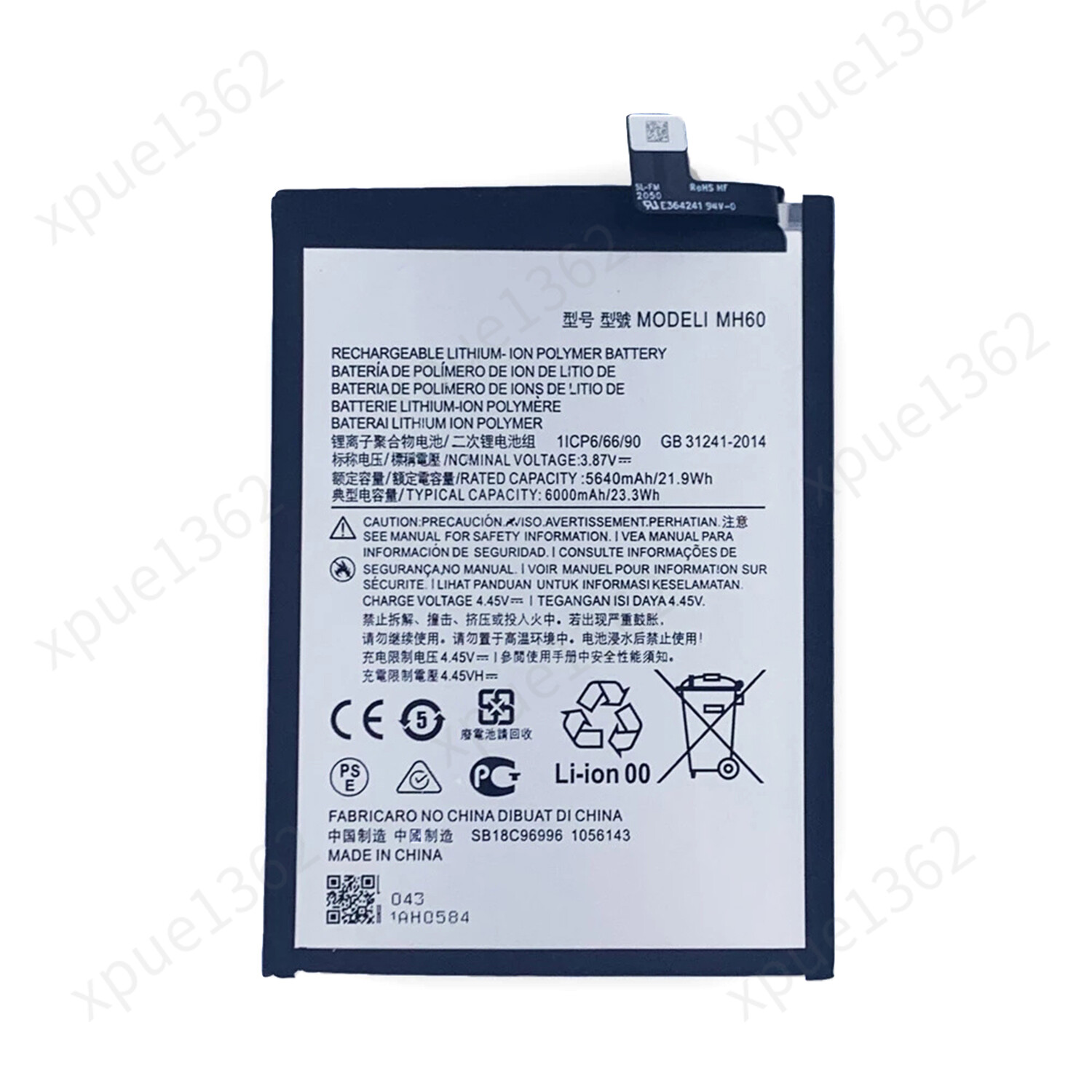 Replacement Battery MH60 For Motorola Moto G10 Power XT2127 XT2127-4 | eBay