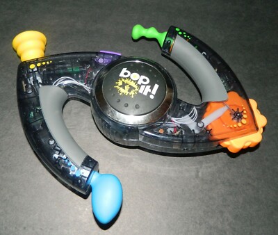 BOP IT! XT Electronic Handheld Game 2010 Hasbro Special Edition Clear ...