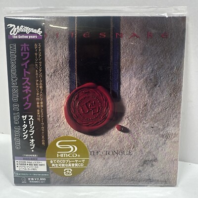 Whitesnake Slip Of The Tongue Mini LP SHM CD JAPAN UICY-93465 (2008 ...