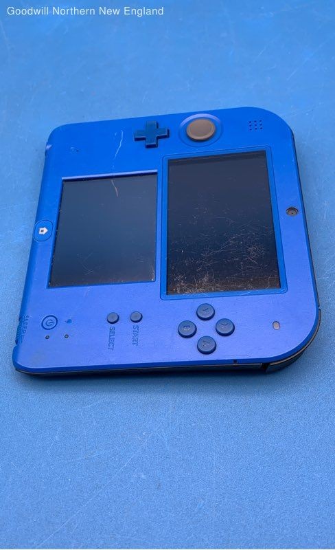 Nintendo 2DS Handheld Game Console FTR-001 Bundle Blue - Tested & Reset ...