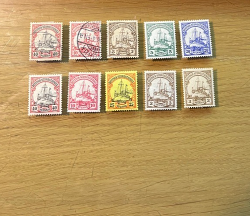 C1076 Germany stamps / post offices abroad Suid west Afrika,no reserve ...