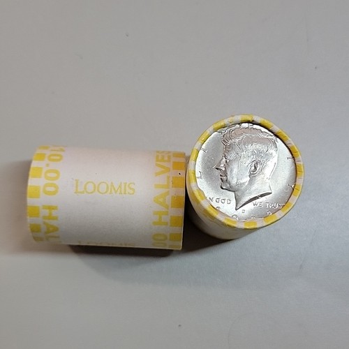 2022 D Kennedy Half Dollar Roll NIFC BU Loomis rolls LOT (40 coins ...