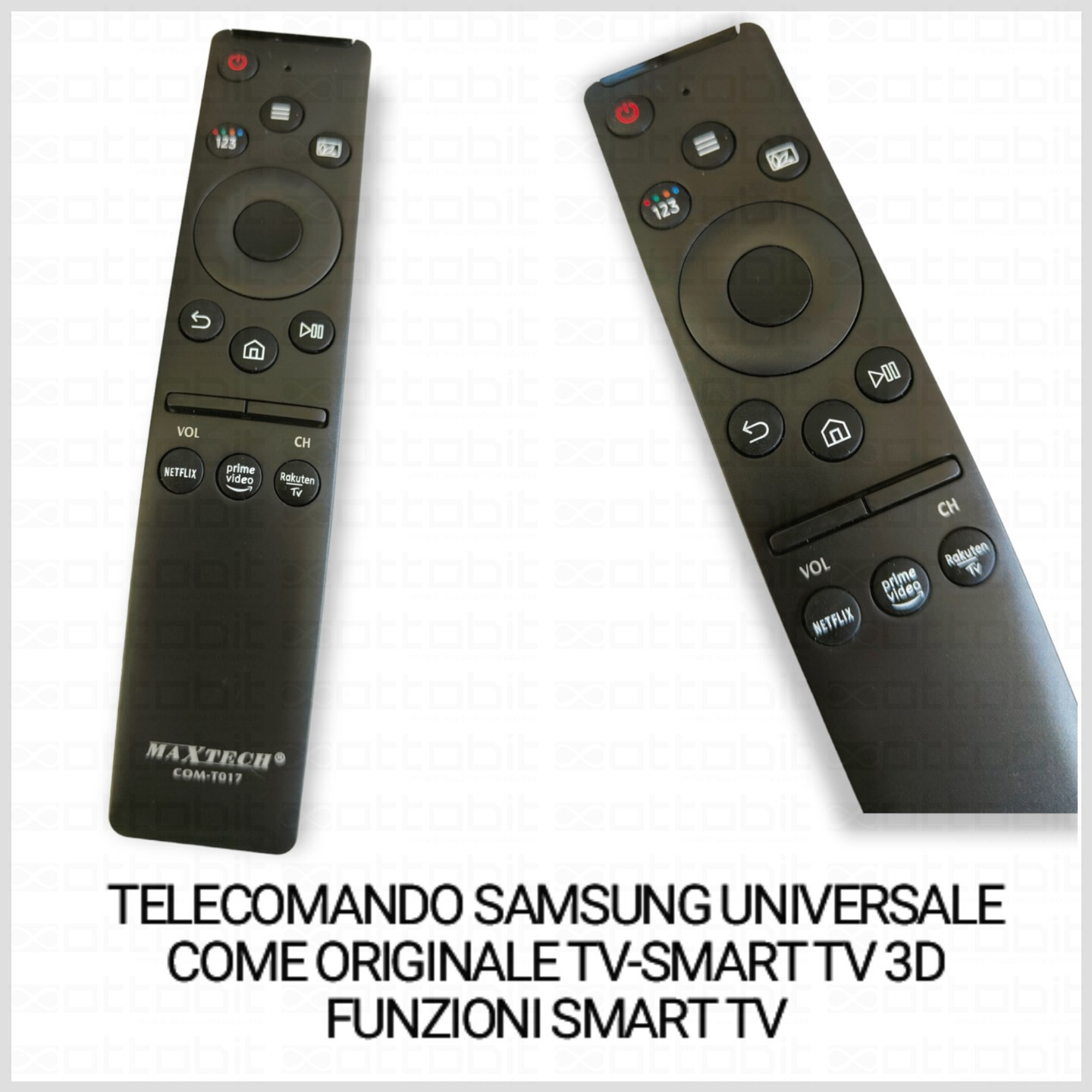 TELECOMANDO SAMSUNG UNIVERSALE COME ORIGINALE TV-SMART TV 3D FUNZIONI ...