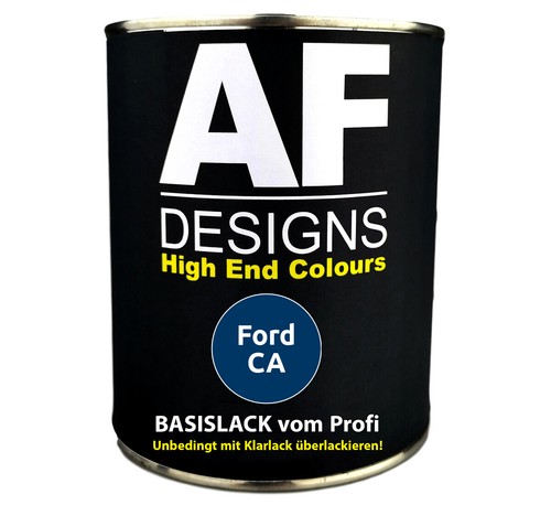 FÜR Ford CA Nautical Blue Metallic 1L Basislack Autolack Spritzfertig ...