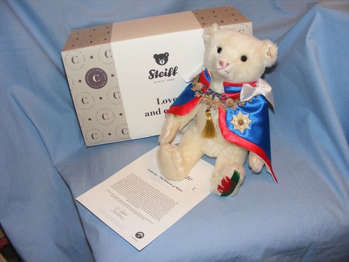 Steiff Catherine The Princess Of Wales Teddy Bear Limited Edition Boxed ...