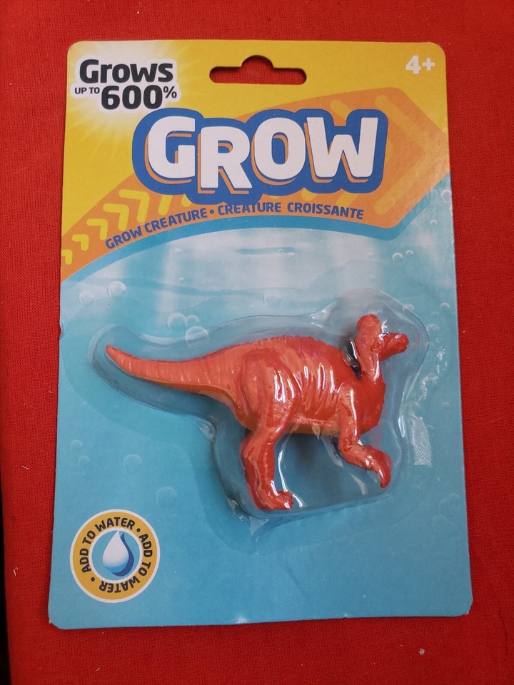 MAGIC GROW CORYTHOSAURUS DINOSAUR TOY WATCH IT GROW UP TO 600% IN WATER ...