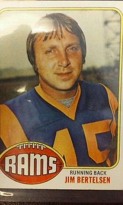 1976 Topps Jim Bertelsen, Rams #493 | eBay