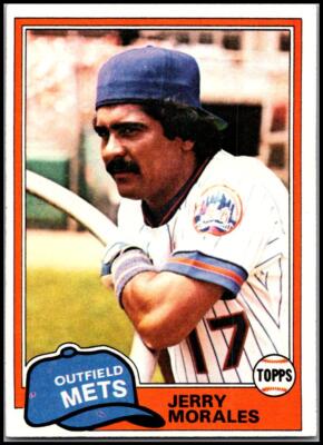1981 Topps #377 Jerry Morales - FREE SHIPPING! | eBay