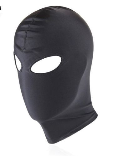 Spandex Blindfold Eye Open Hood Head Opening Balaclava Face Mask UK ...