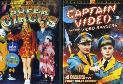 CAPTAIN VIDEO AND HIS VIDEO RANGERS/SUPER CIRCUS, VOL. 1 89218965998| eBay