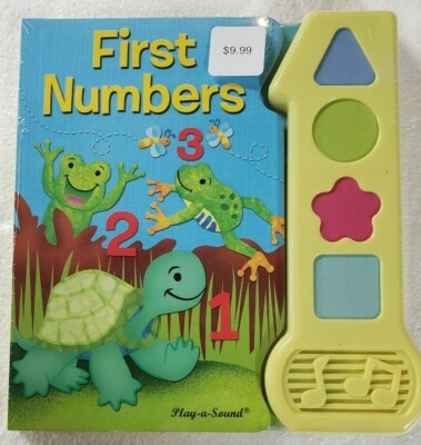 First Numbers Play-a-Sound Board Book - PI Kids | eBay