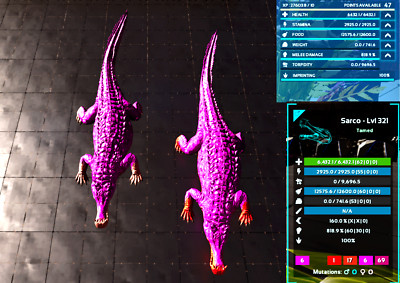 Sarco %100 imprint & EGGS Ark Survival Ascended Official PVE ASA XBOX ...