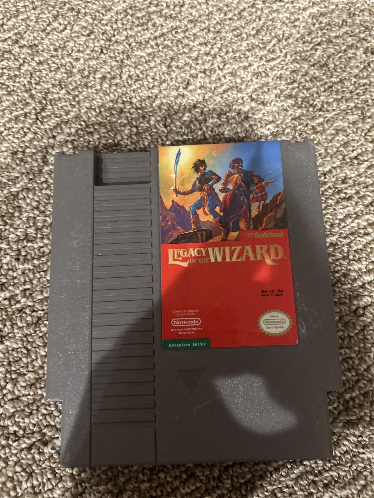 Legacy of the Wizard (Nintendo NES, 1989) Genuine Authentic | eBay