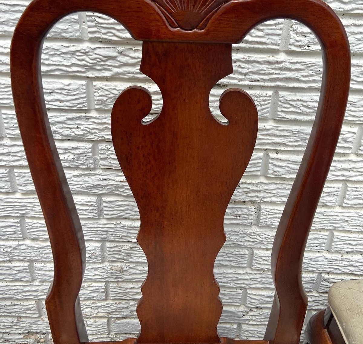 Queen Anne Cherry Dining Room Chairs