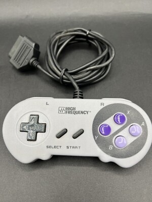 Super Nintendo High Frequency Wired Controllers (SNES) Tested & Working ...