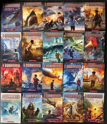 Complete Series Set I SURVIVED 1-23 by Lauren Tarshis Lot Kid Books ...