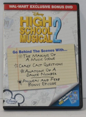 High School Musical 2 [Walmart Exclusive Bonus DVD] (DVD, Promo) | eBay