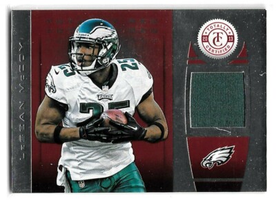 2013 Certified Total Red Materials #25 LeSean McCoy Jersey #89/199 ...