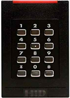 HID 6130 iCLASS RK40 Smart Card Reader With Keypad - 6130BKN000000 | eBay