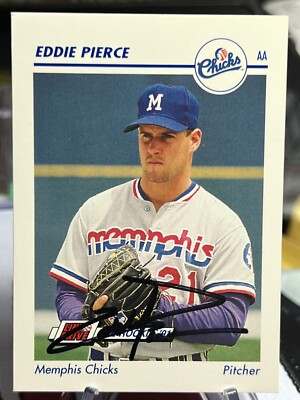 1991 Line Drive AA #414 Eddie Pierce | eBay