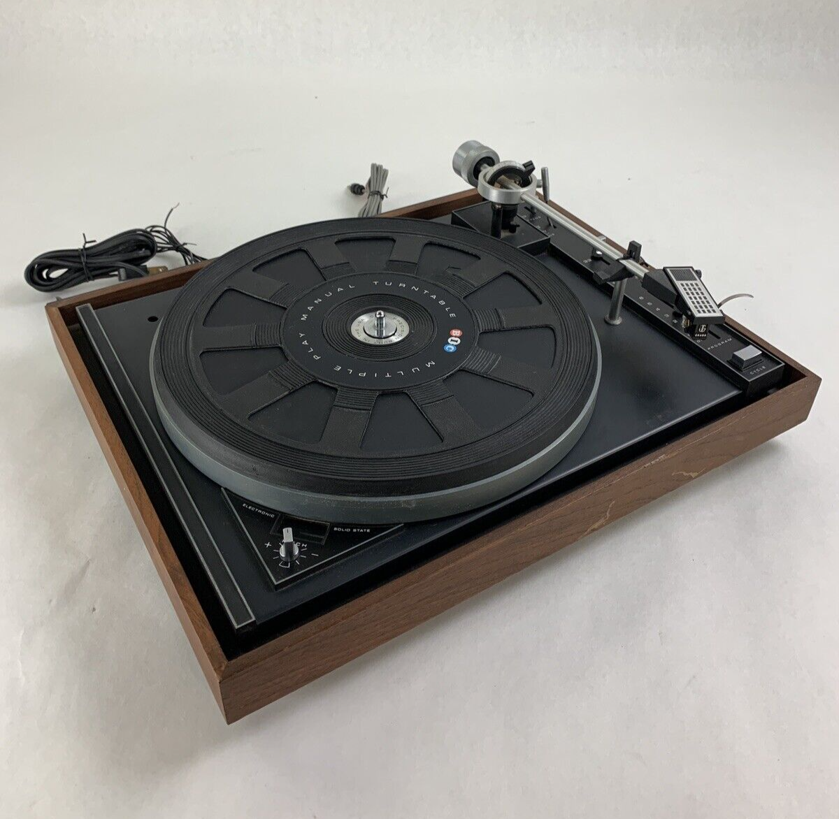 BIC 980 Turntable Belt Drive Automatic Missing Cover Tested 33 Doesn't ...