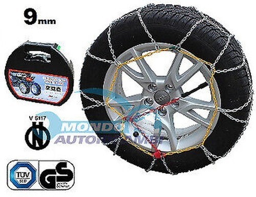 Snow Chains 9Mm 195/70 R15 Approved V5117 | eBay