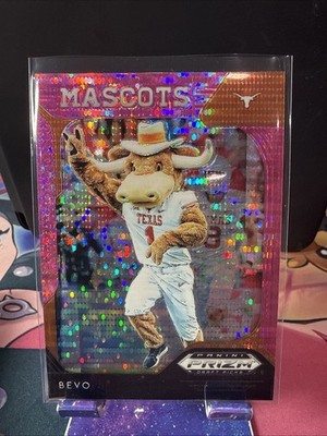 2019 Panini Prizm Draft Picks Pink Pulsar Prizm #3 Bevo Texas Longhorns ...