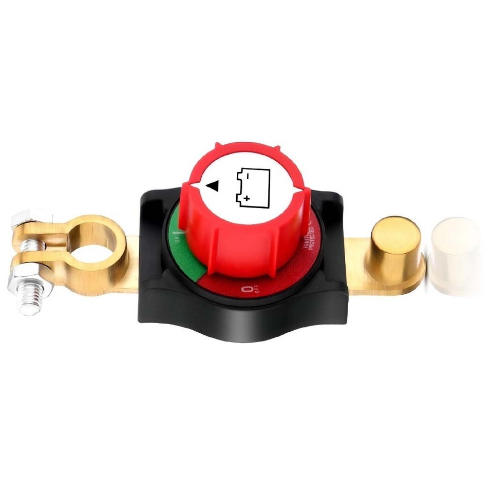 Battery Disconnect & Top Post Kill Switch 12V-48V Heavy Duty Shut Off ...