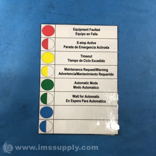 Color Indicator Label Sheet 7171 | eBay