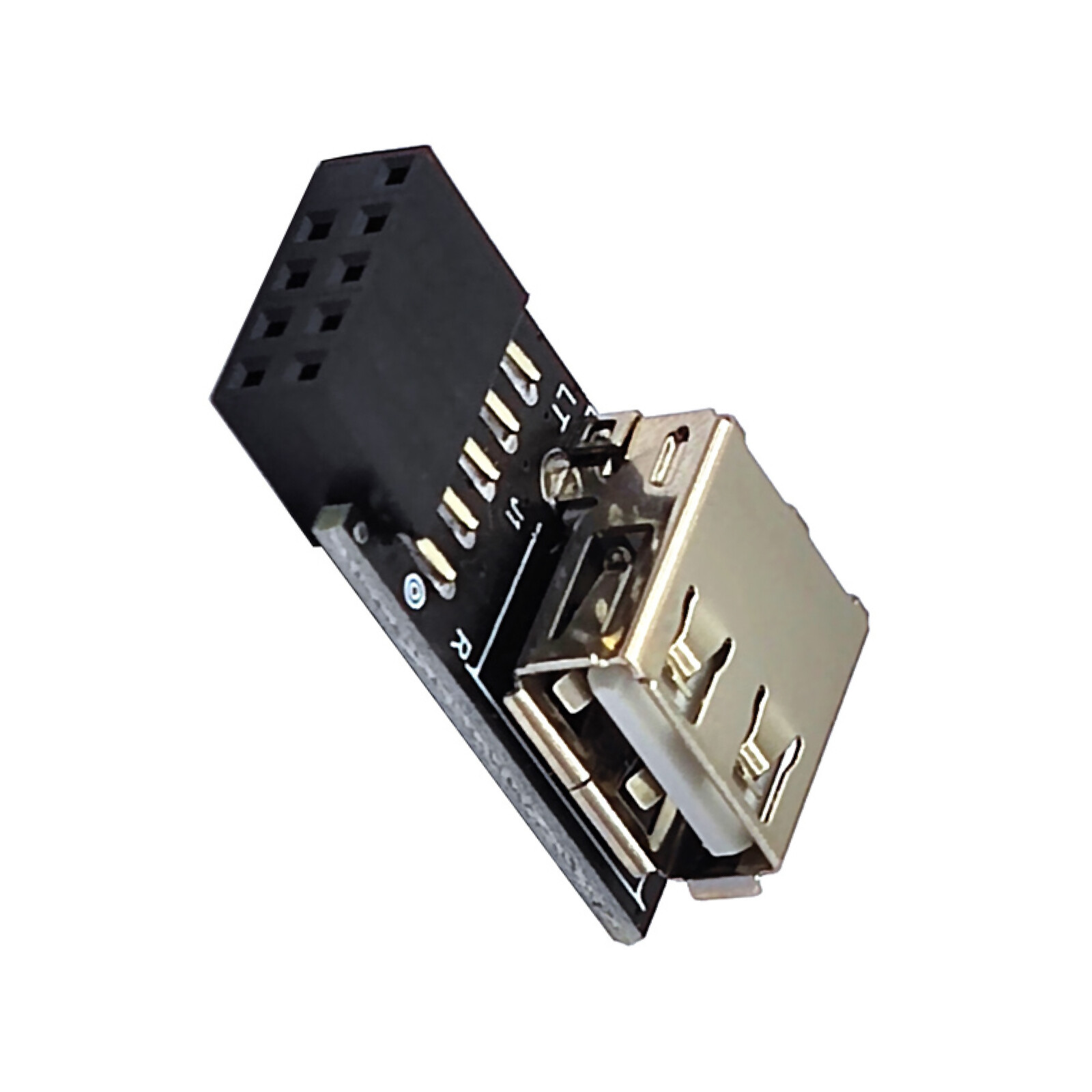 USB 2.0 A to 9 Pin Adapter Card USB 2.0 Expansion Board Motherboard ...