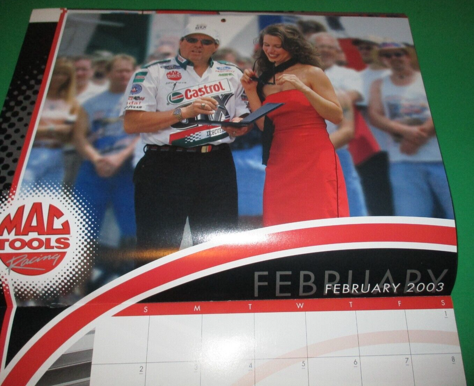 2003 Mac Tools Racing Calendar 14 x 11 Street Rods Cars Vintage Sealed ...