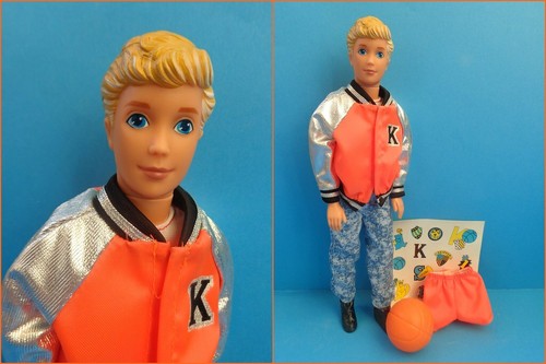1992 Mattel Basketball Kevin Doll BOYFRIEND of Skipper 3 for sale ...