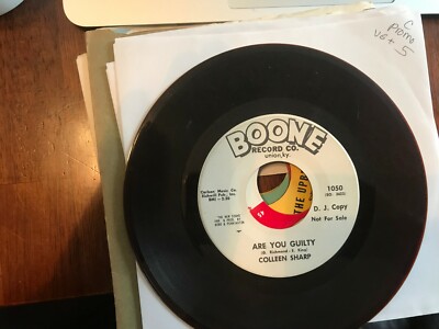 COUNTRY 45 RPM RECORD - COLLEEN SHARP - BOONE 1050 - PROMO | eBay