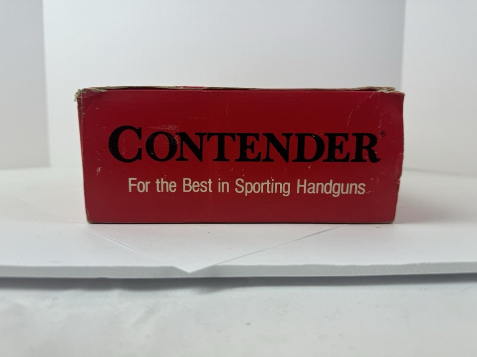 Thompson Center Contender Bull Barrel Model Original Box 10in /Frame ...