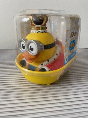 Despicable Me Minions King Bob TUBBZ Cosplay Rubber Duck Figure Statue ...