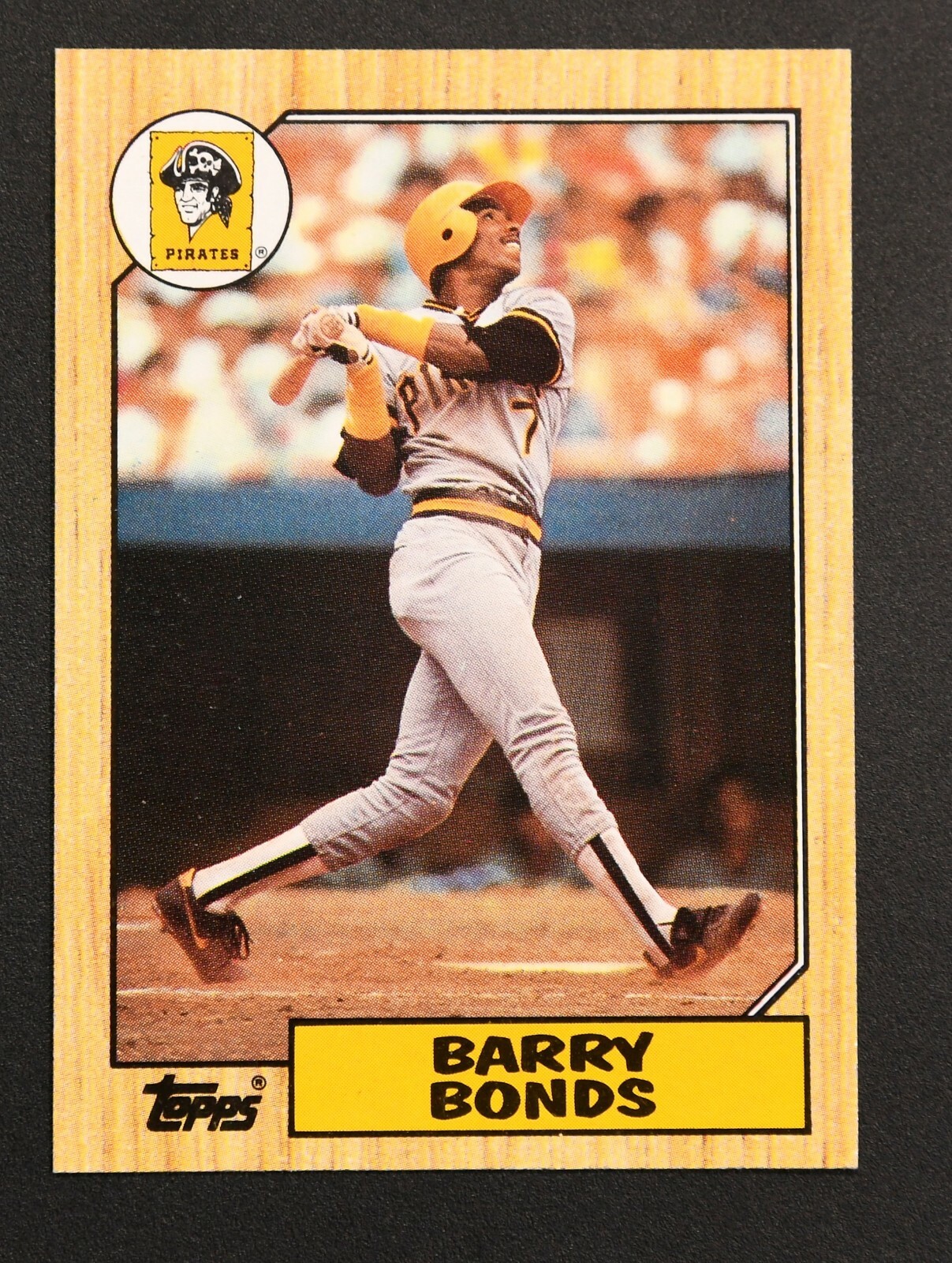 1987 Topps Barry Bonds #320 Rookie Card *** Double Error *** Baseball ...