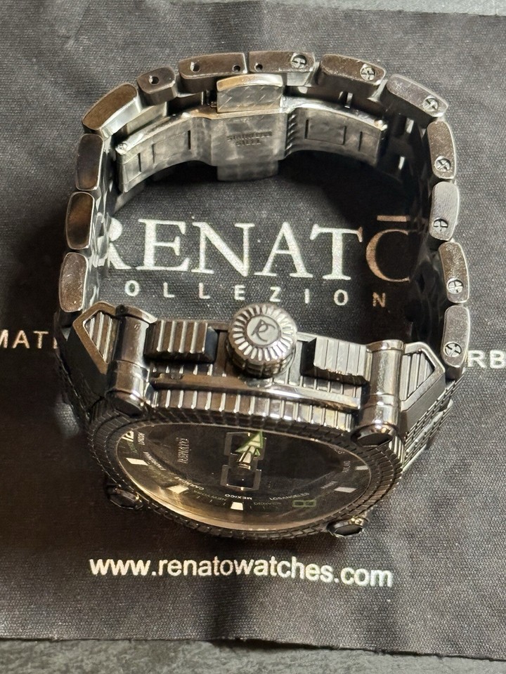 Renato Collezioni Vulcan Swiss Analog & Digital LIMITED Watch ISA9003 ...