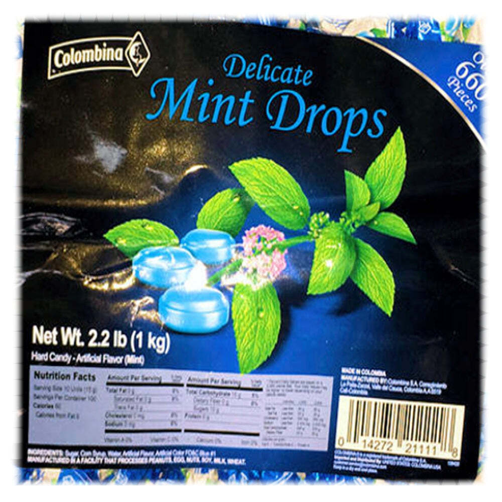 Colombina Delicate Mints Mint Drops Hard Candy- 2.2 Lbs Menta | eBay