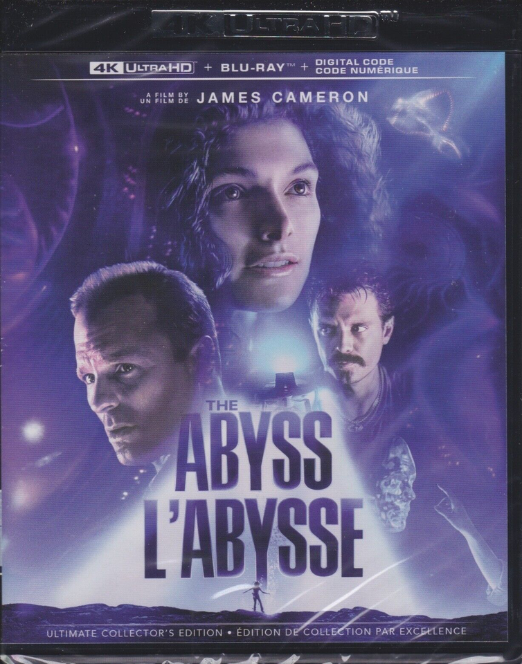 THE ABYSS ULTIMATE COLLECTOR'S EDITION 4K ULTRA HD & BLURAY & DIGITAL ...