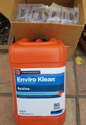 Revive Prosoco green masonry/concrete cleaner 5 gallons New | eBay