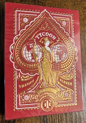 THEORY11 TYCOON Red Edition Playing Cards ~ 2014 ~ Poker Magic ~ NEW ...