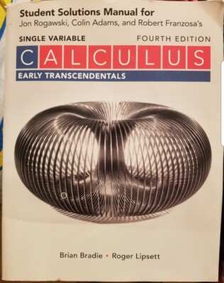 Calculus: Early Transcendentals Multivariable by Colin Adams, Jon ...