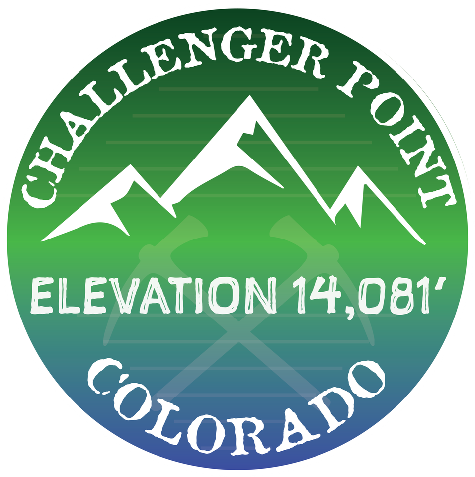 14ers Sticker Decal Colorado 14er Hiking Longs Peak Grays & Torreys ...