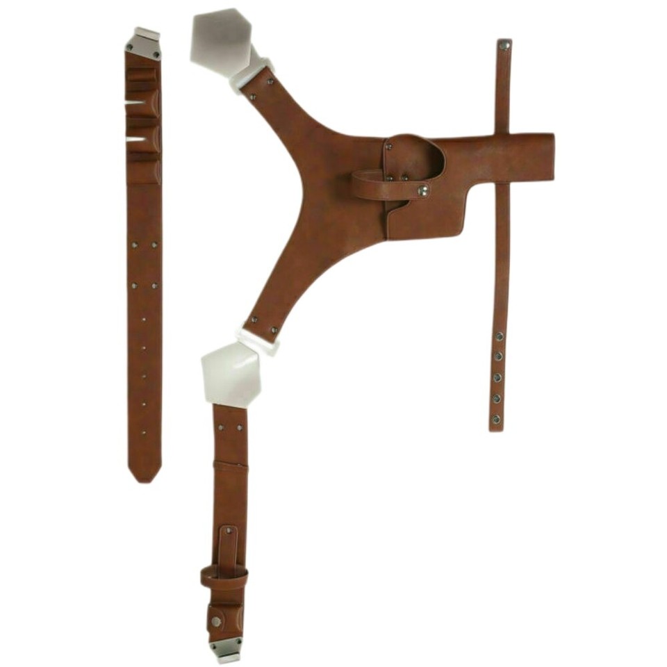 Han Solo Belt Gun Holster Mens Halloween Costume Updated Vision Cosplay ...