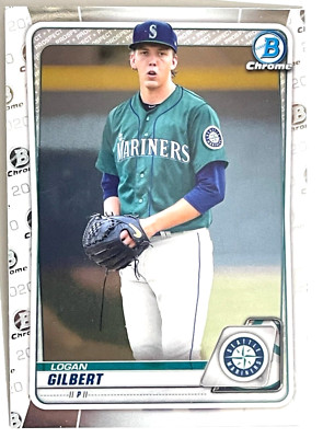 2020 BOWMAN CHROME DRAFT LOGAN GILBERT SEATTLE MARINERS #BD-37 | eBay