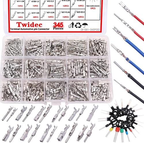 345 Pcs Automotive Electrical Wire Terminal Pin Kit | eBay