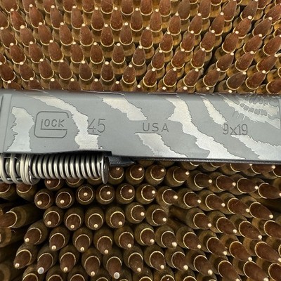 Glock 45 Gen 5 Factory OEM Complete Upper Assembly Tiger Engraved G45 ...