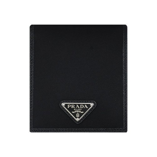 Prada Re-Nylon Compact Wallet Black 2MO513 2DMH F0002 144169283 | eBay