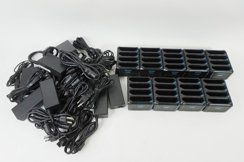 Zebra SAC-TC7X-4BTYC1-01 4-Slot Battery Dock Cradle Charger TC70x TC75 ...