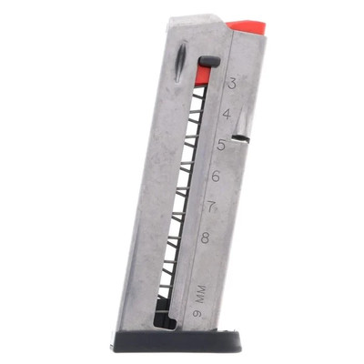 Smith & Wesson M&P 9mm Shield 8-Round EZ Magazine - Stainless Steel ...